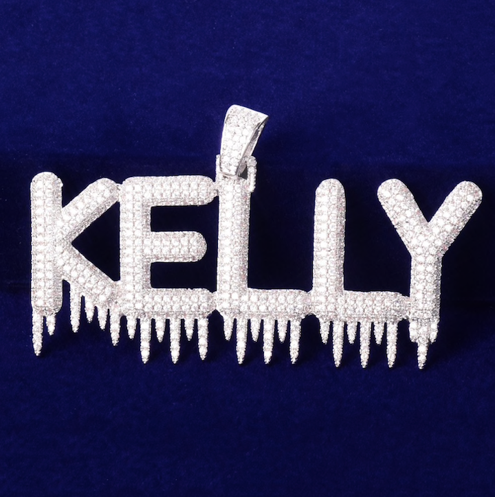 Custom Name Drip Letters – Amerikan Gold